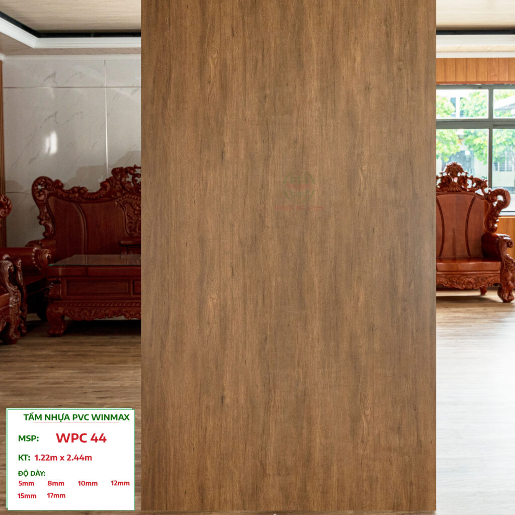 Tấm nhựa PVC Winmax – WPC 44 - NHỰA HÀ LINH - WEBSITE CHÍNH THỨC