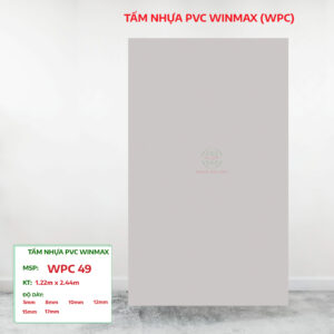Tấm nhựa PVC Winmax – WPC 49 - NHỰA HÀ LINH - WEBSITE CHÍNH THỨC